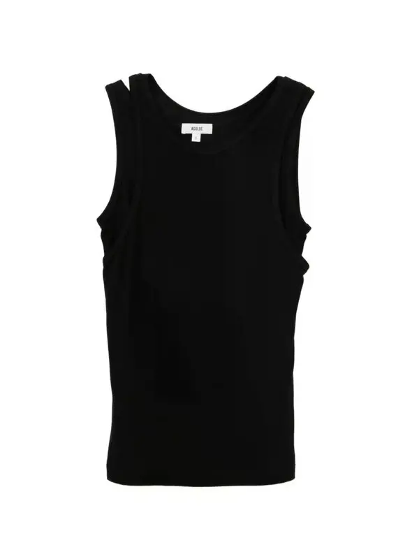 AGOLDE Finch Ribbed Knit Tank Top