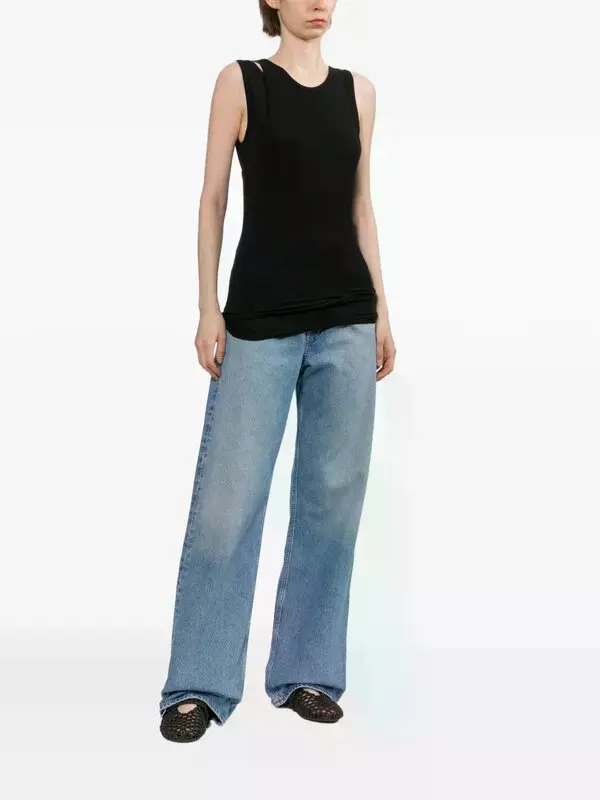 AGOLDE Finch Ribbed Knit Tank Top