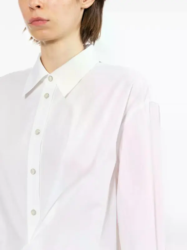 Helmut Lang Knotted Shirt Dress