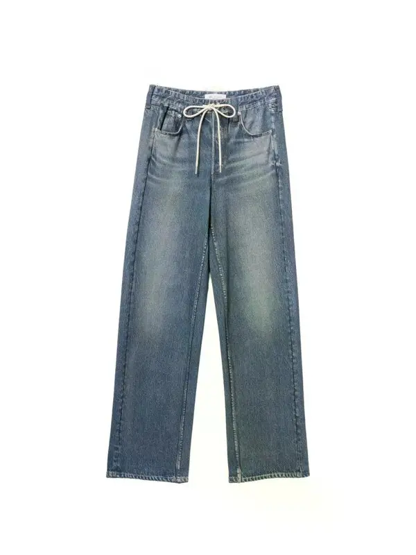Rag & Bone Miramar Terry Drwcrd Wide-leg Track Pants