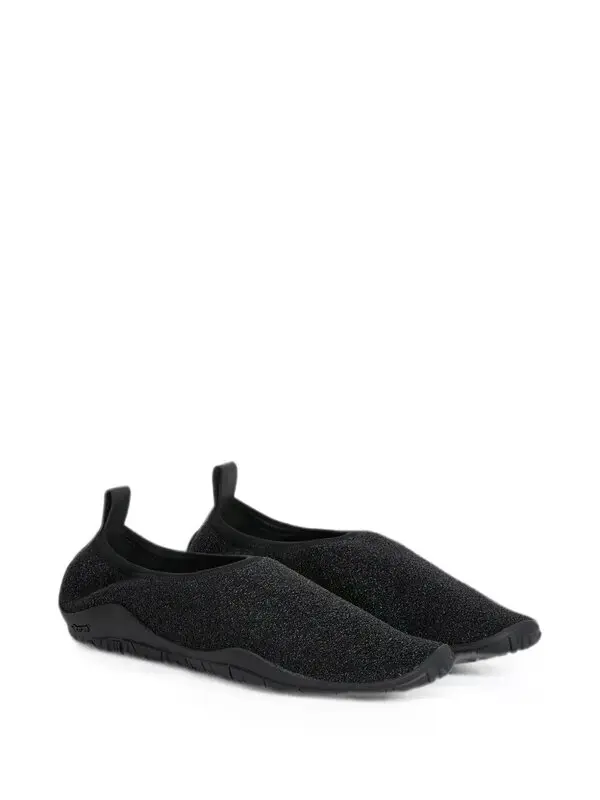 JIL SANDER Glitter-effect Pull-tab Sneakers