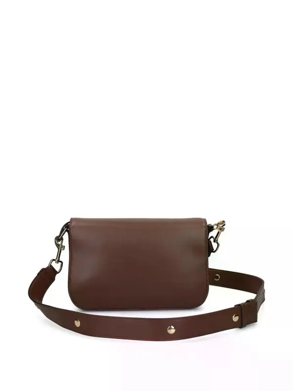 Moschino Clothespin-plaque Shoulder Bag