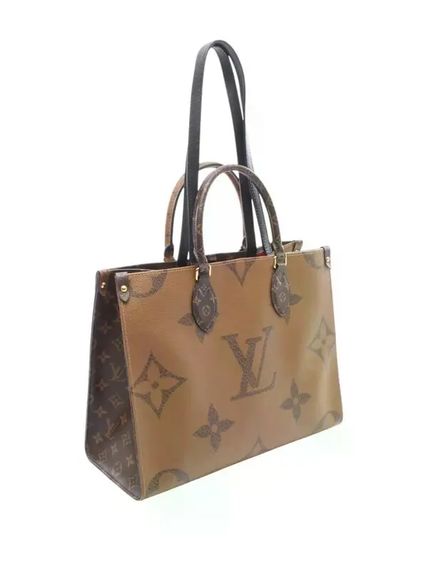 LOUIS VUITTON 2020 Monogram Reverse Giant Onthego Mm Satchel