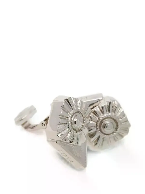 Toga Embossed Detail Drop Earrings