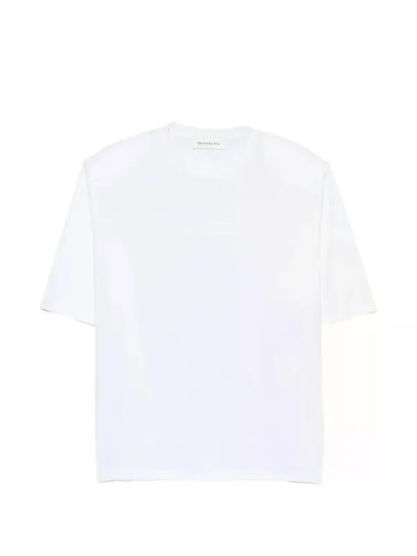 THE FRANKIE SHOP Anira Padded Shoulder T-shirt - White