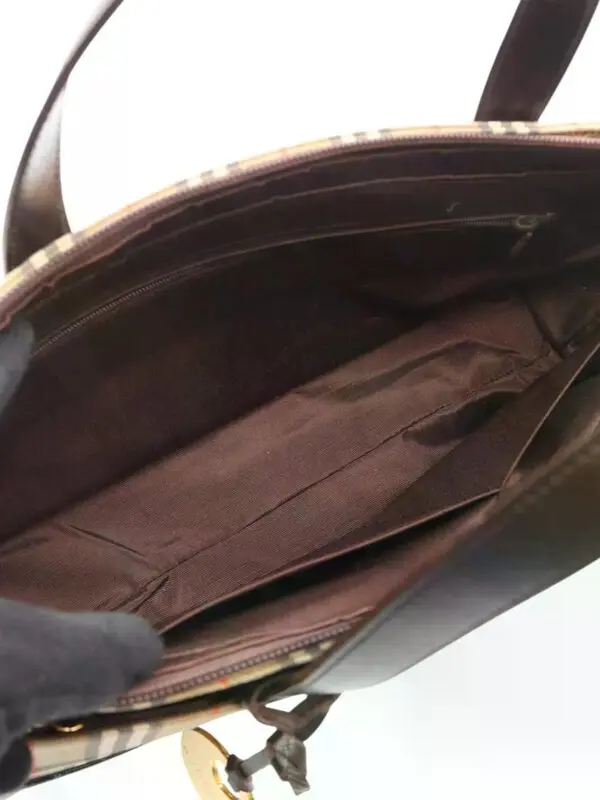 Burberry 2000-2017 Haymarket Check Canvas Handbag