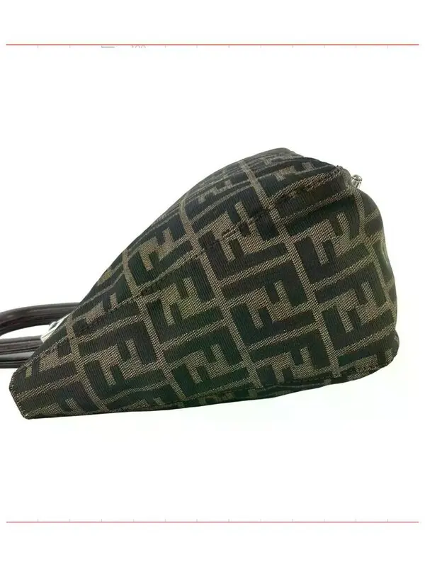 Fendi 2000-2010 Small Zucca Canvas Twins Tote Bag