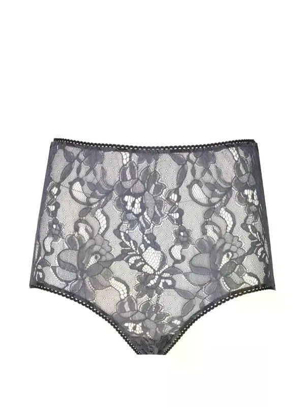 LAURA URBINATI Floral Lace Culottes