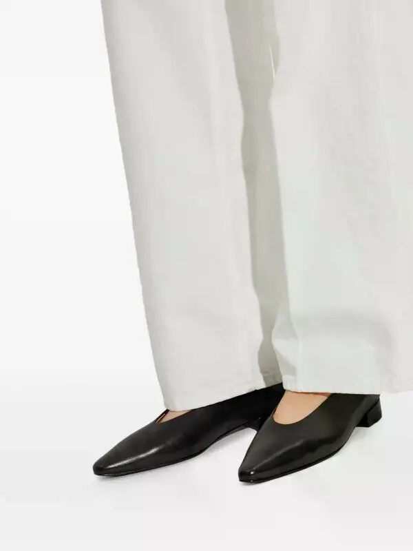 Furla Dora Pointed-toe Ballet Flats