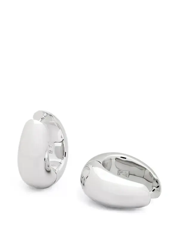 Tom Wood Ice Hoop Earrings