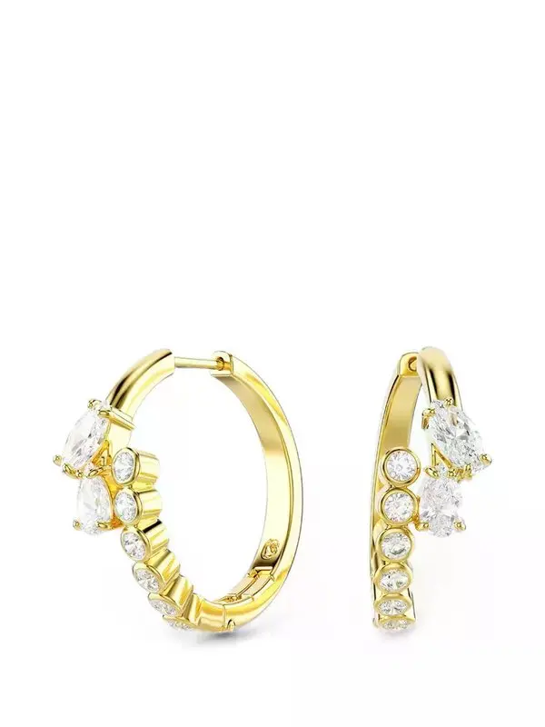 SWAROVSKI Mesmera Crystal-embellished Hoop Earrings