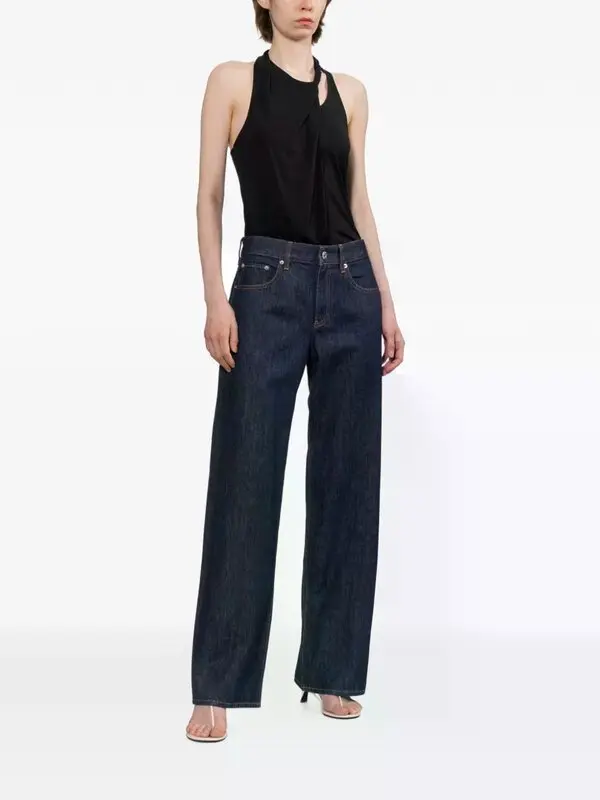 Helmut Lang Draped Halterneck Top