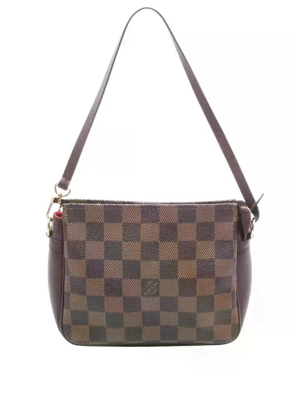 LOUIS VUITTON Damier Ebene Trousee Pochette Handbag