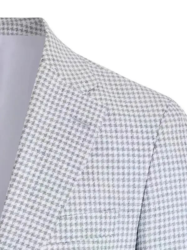 BOSS Slim-fit Blazer With Pepita Houndstooth Pattern