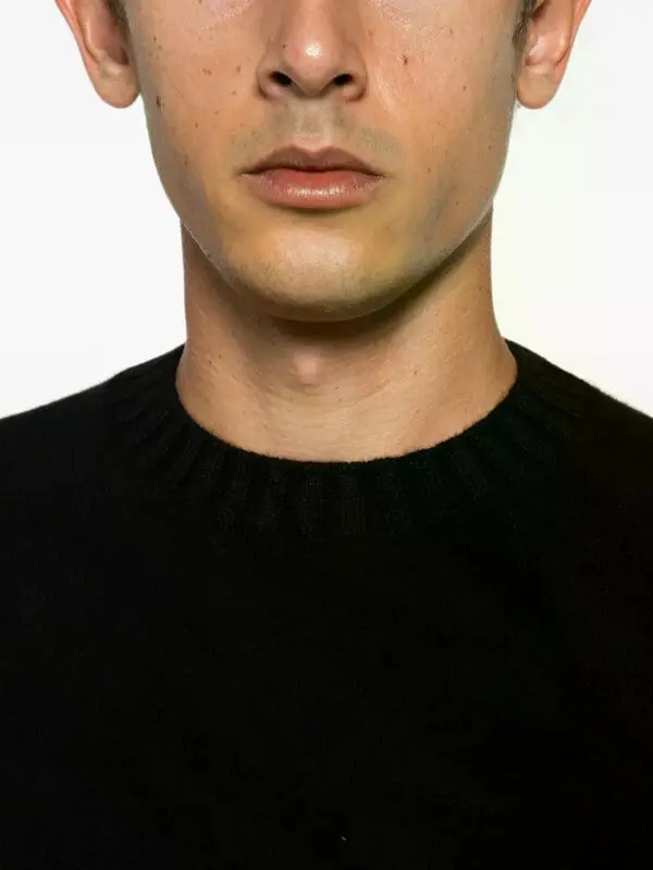 MAGAZZINO RICAMBI Ribbed-trim Crew Neck Sweater