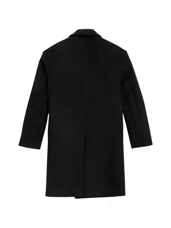 AWAKE NY Floral Embroidered Double-breasted Overcoat
