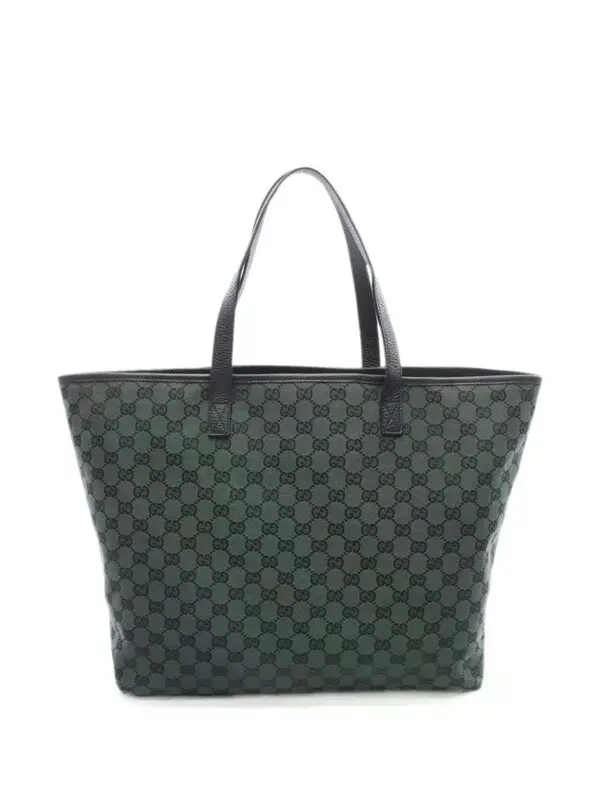 Gucci 2000s Gg Canvas Tote Bag