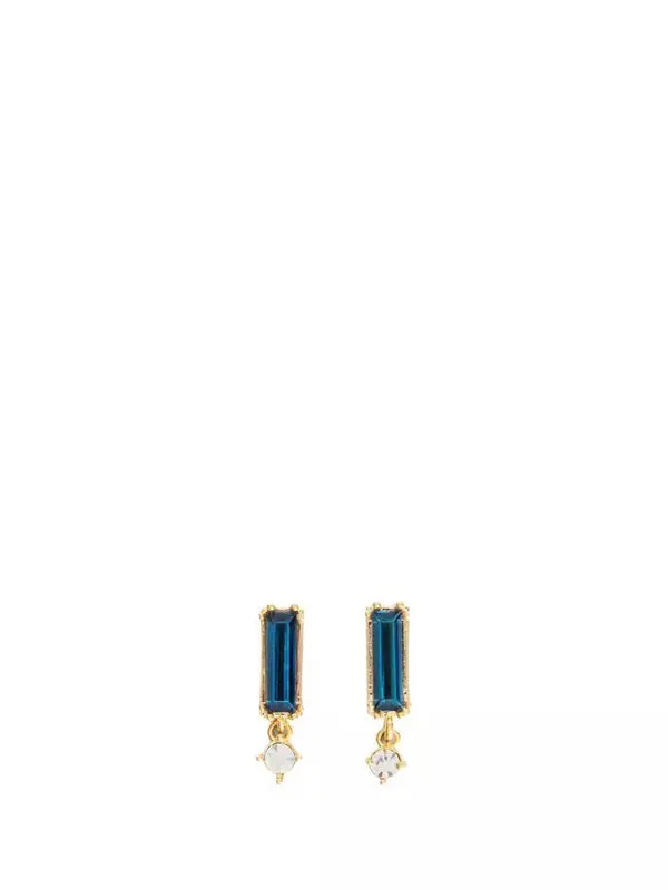 JIL SANDER Crystal-embellished Earrings - Gold