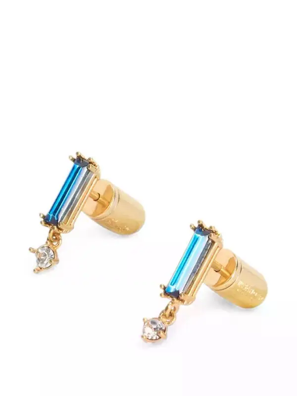 JIL SANDER Crystal-embellished Earrings