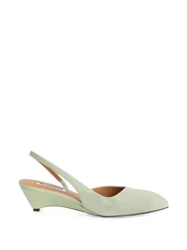 JIL SANDER Pointed-toe Slingback Pumps