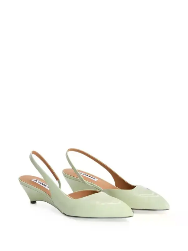 JIL SANDER Pointed-toe Slingback Pumps