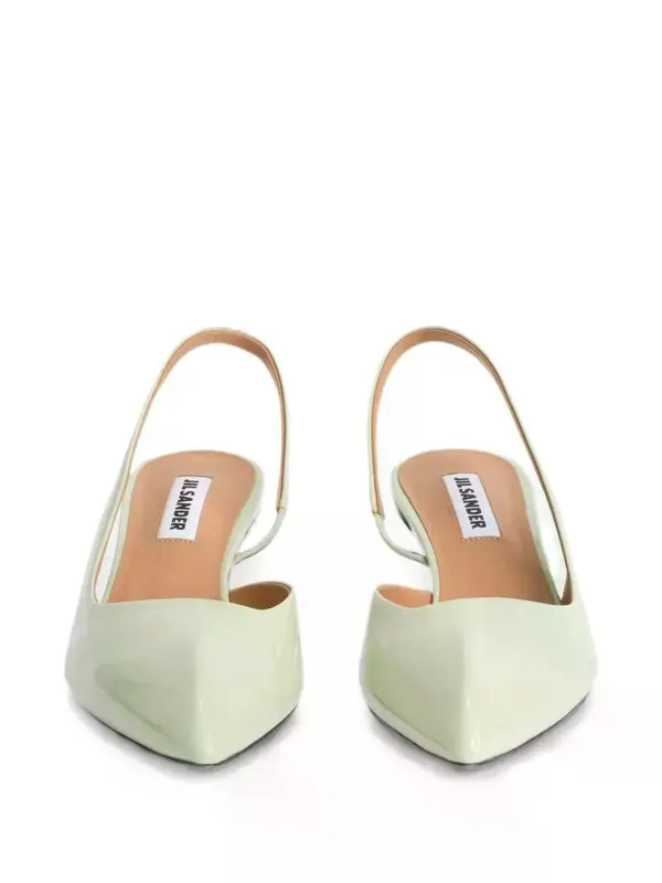 JIL SANDER Pointed-toe Slingback Pumps