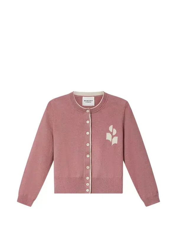 MARANT ETOILE Logo-patch Button-up Cardigan