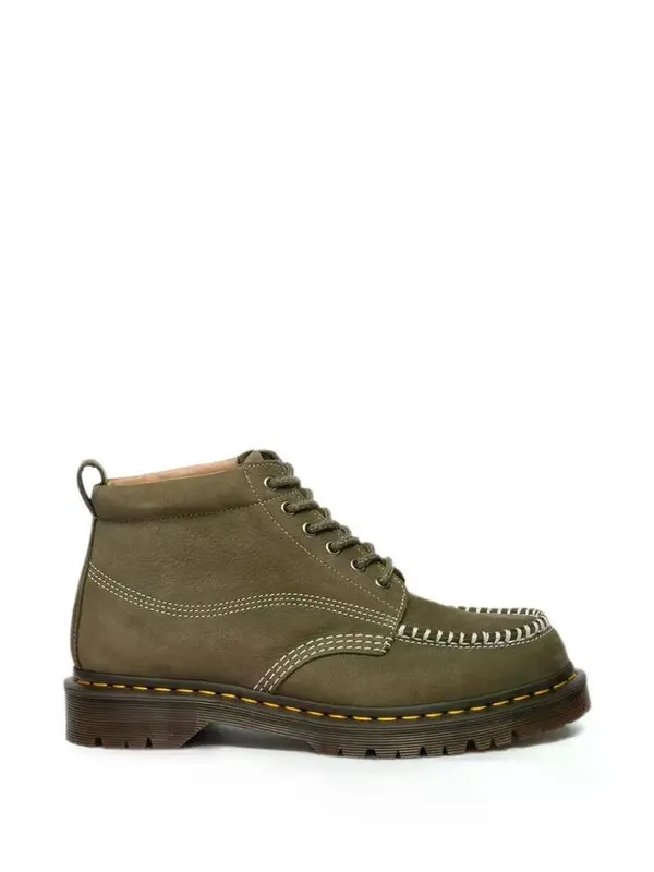 Dr. Martens Lowell Chukka Chukka Nubuck Ankle Boots - Green