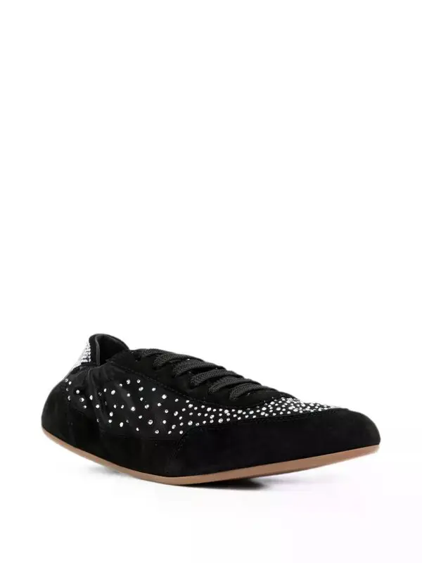Rene Caovilla Florence Crystal-embellished Sneakers
