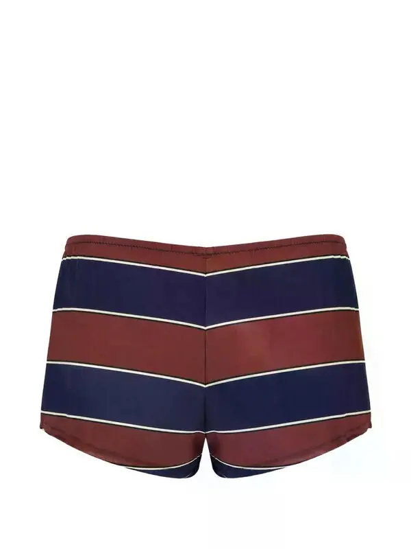 LAURA URBINATI Striped Silk Pyjamas