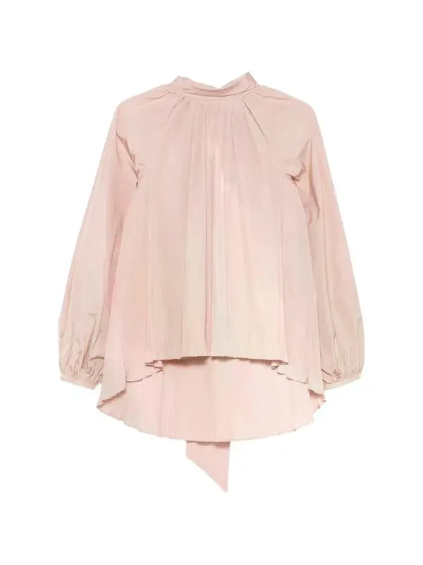 Max Mara Pleated Blouse