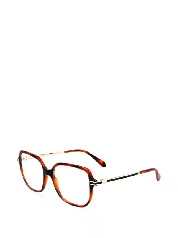FERRAGAMO Tortoiseshell-effect Gancini Glasses