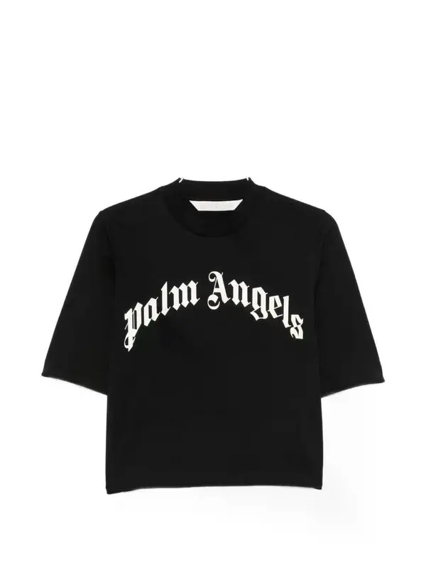 Palm Angels Round Neck Logo T-shirt