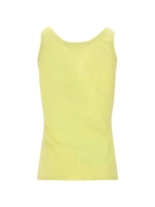 LA ROSE Ribbed Knit Tank Top