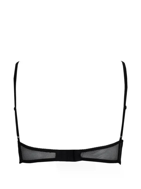 LAURA URBINATI Bow-detail Mesh Bra