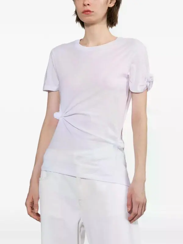 Helmut Lang Knotted Baby Tee