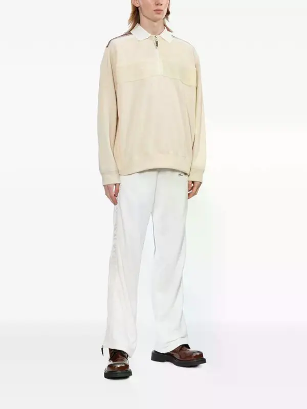 Toga Panelled Zip-up T-shirt