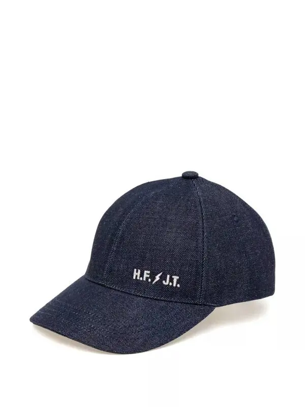 A.p.c. Logo Embroidered Denim Cap