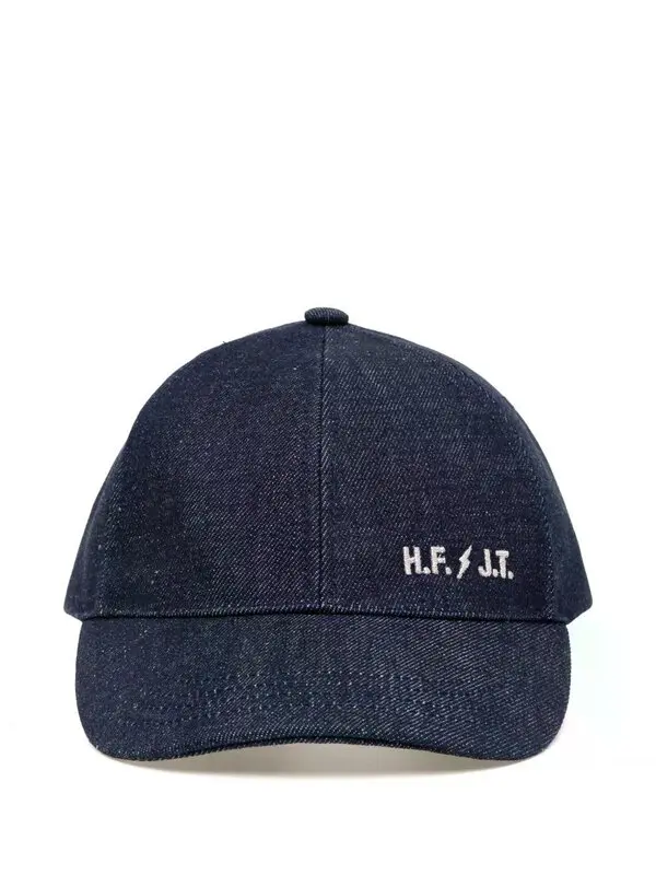 A.p.c. Logo Embroidered Denim Cap