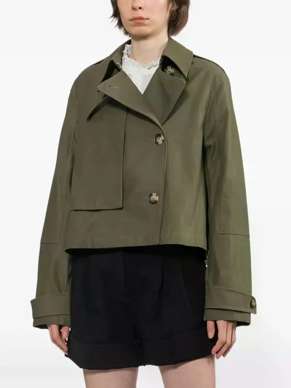 Rag & Bone Jamie Cropped Jacket - Green