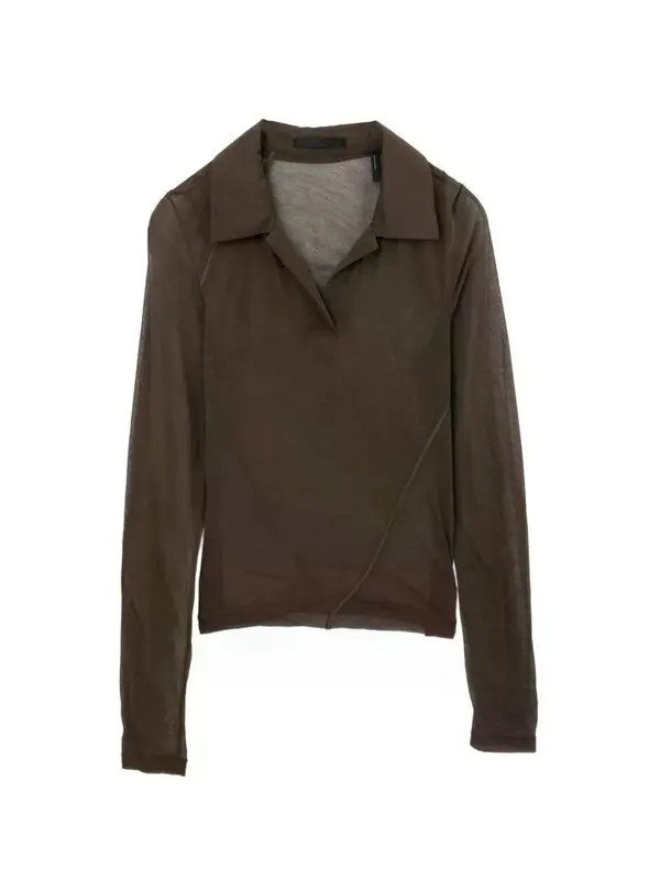 Helmut Lang Layered-design Long-sleeve Top