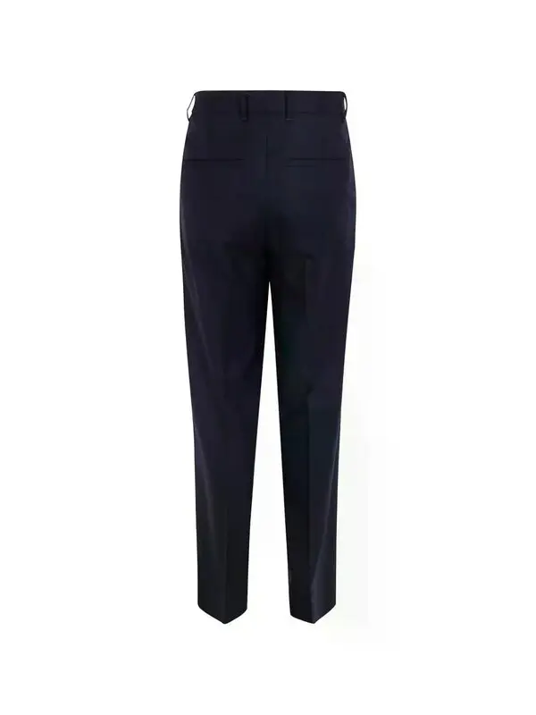 LARDINI Belt-loops Pleated Trousers