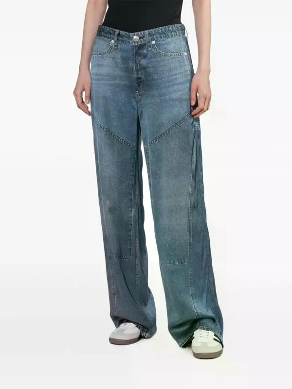 Rag & Bone Faded Whiskered Trousers