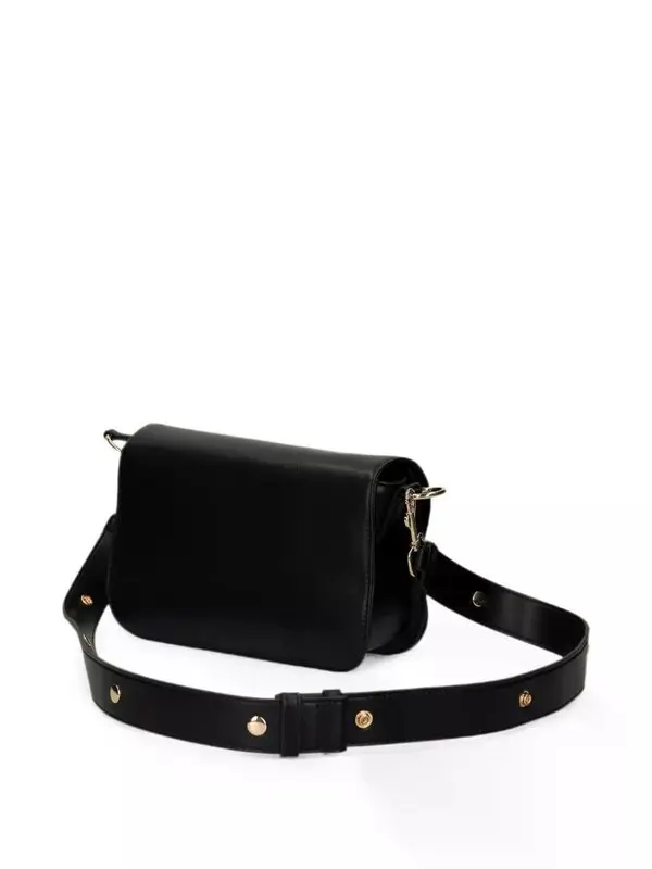 Moschino Clothespin-plaque Shoulder Bag