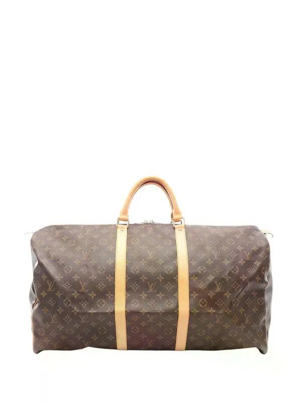 LOUIS VUITTON 2003 Monogram Keepall 60 Travel Bag