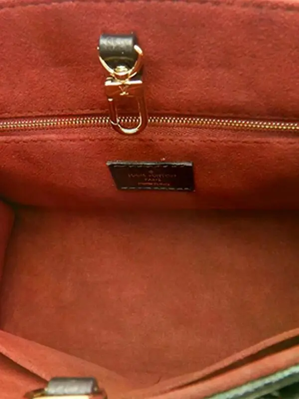 LOUIS VUITTON Bicolor Monogram Empreinte Giant Onthego Pm Satchel