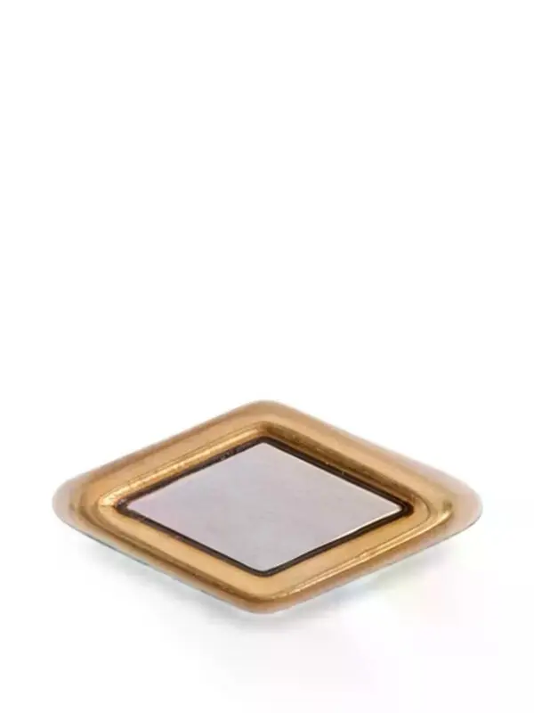 JIL SANDER Argyle-pattern Handcrafted Ring