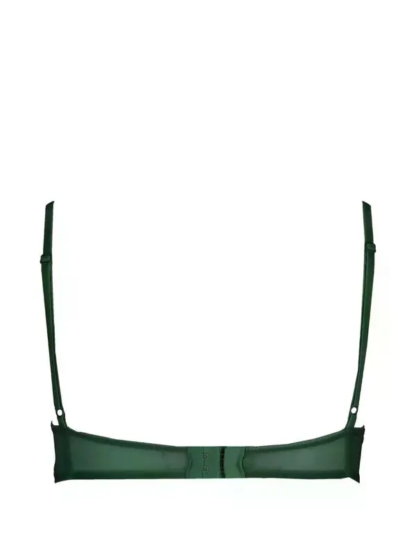 LAURA URBINATI Triangle-cup Tulle Bra