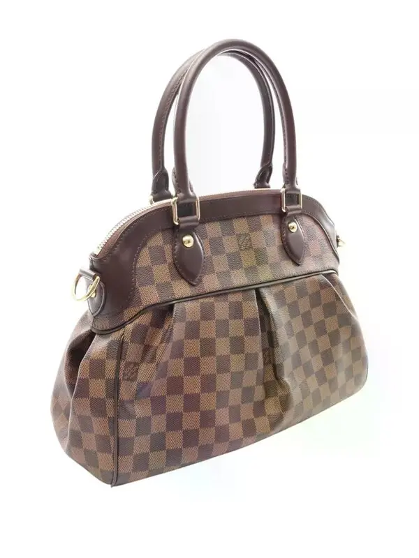 LOUIS VUITTON 2007 Damier Ebene Trevi Pm Satchel