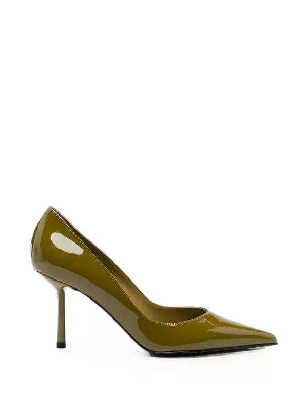 LE SILLA Pointed-toe Leather Heeled Pumps